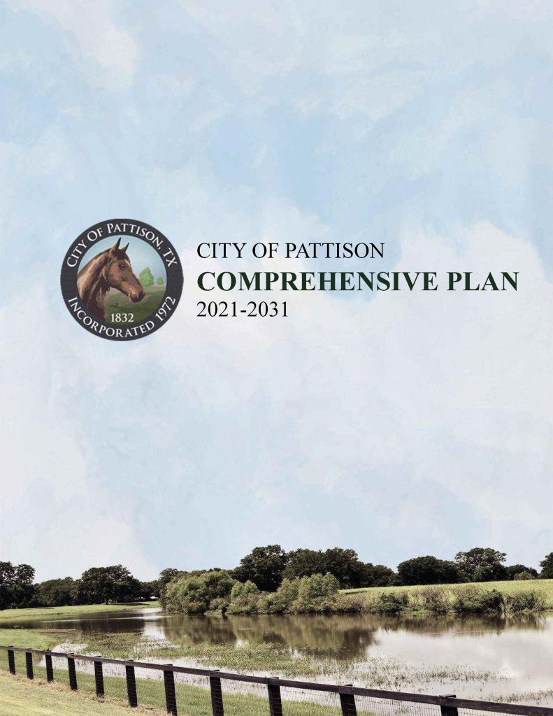 2021-2031 COMPREHENSIVE PLAN – City of Pattison, TX